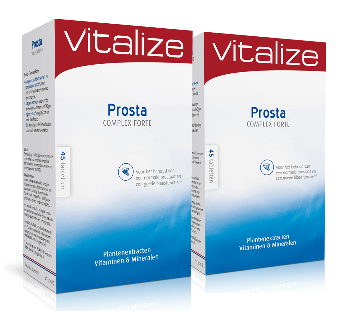 Vitalize Prosta Complex Forte Tabletten Voordeelverpakking 2x45TB ...