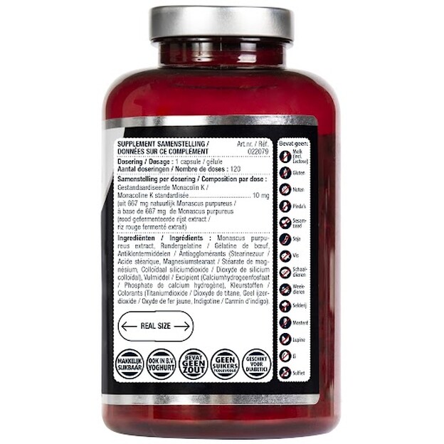 Lucovitaal Rode Gist Rijst Tabletten 360TB kopen bij De Online Drogist