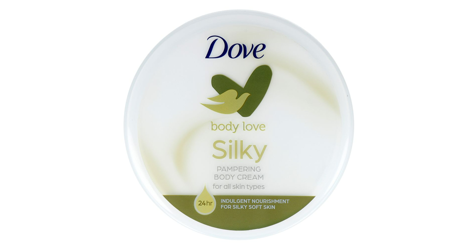 Dove Body Cream Silky 300ML - Zachte, zijdezachte huid