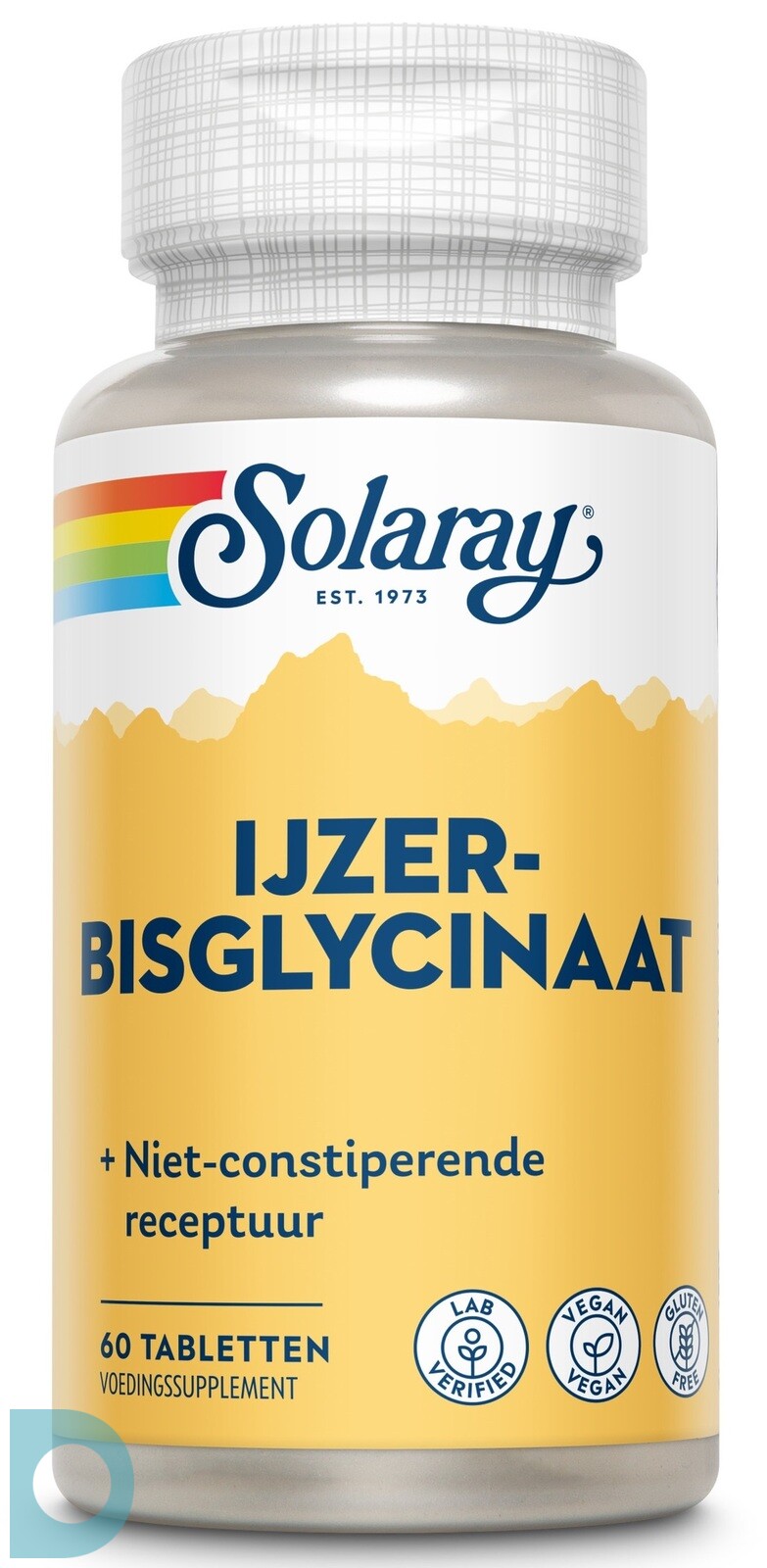 Solaray IJzerbisglycinaat Tabletten kopen bij De Online Drogist