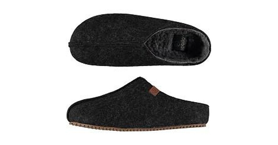 Apollo Zweedse Sloffen Antraciet maat 45/46 kopen bij DoD