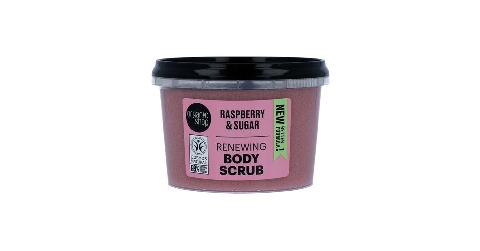 Organic Shop Raspberry Scrub Creme bij De Online Drogist