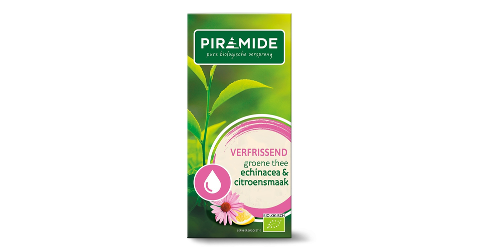 Piramide Groene Thee Verfrissend | De Online Drogist
