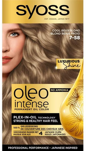 Syoss Oleo Intense 7-58 Cool Beigeblond | De Online Drogist