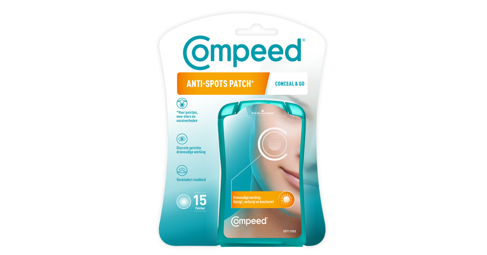 Compeed Anti-Spots Conceal & Go Patches (15st) | De Online Drogist