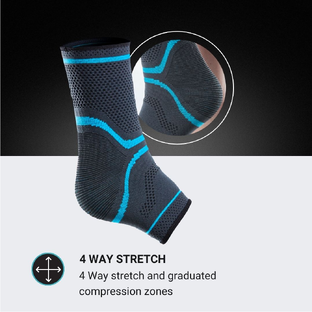 MX Health Premium Ankle Support Elastic - M