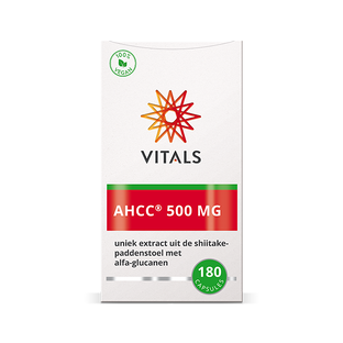 Vitals AHCC 500mg Capsules | De Online Drogist