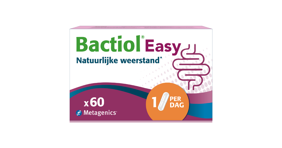 Metagenics Bactiol Easy Capsules 60CP | De Online Drogist