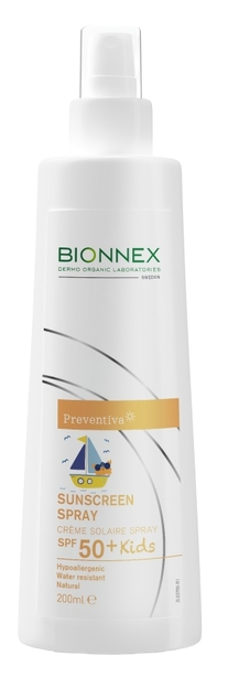 Bionnex Preventiva Sunscreen Spray Kids SPF 50+ (150ml) | De Online Drogist