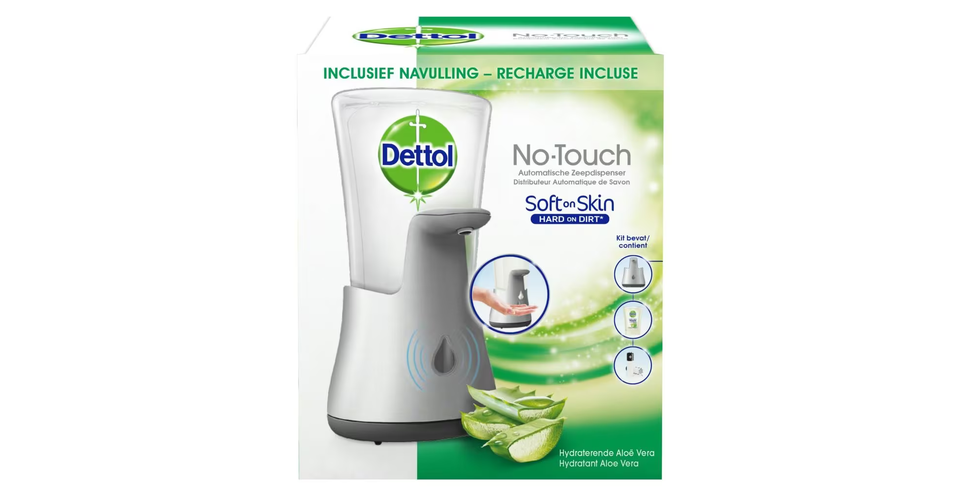 Dettol No-Touch Aloë Vera Automatische Zeepdispenser 1ST