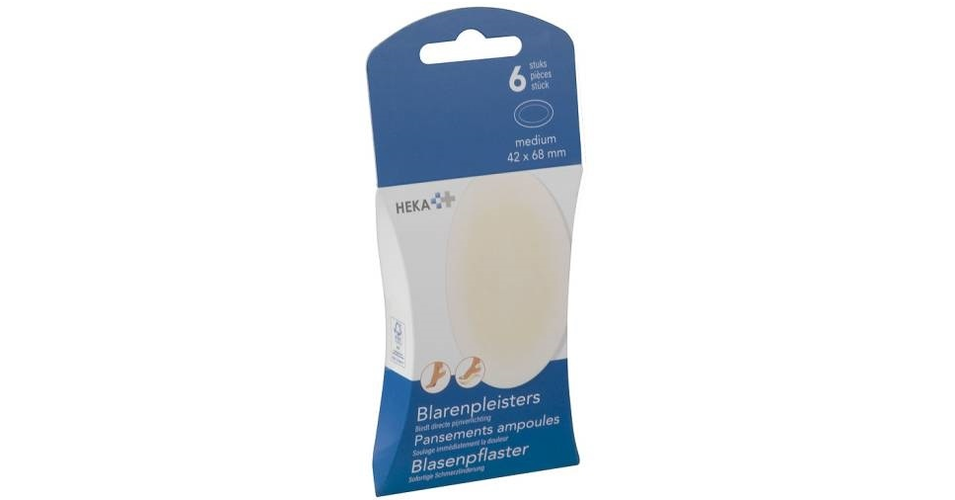 Heka Blarenpleisters Medium 6ST