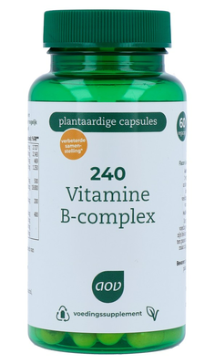 Vitamine B complex: wat is het en waarom heeft u het nodig?