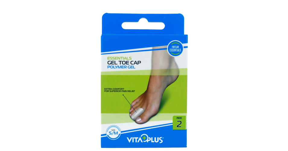 Vitaplus Essentials Gel Toe Cap Polymer Gel maat S/M