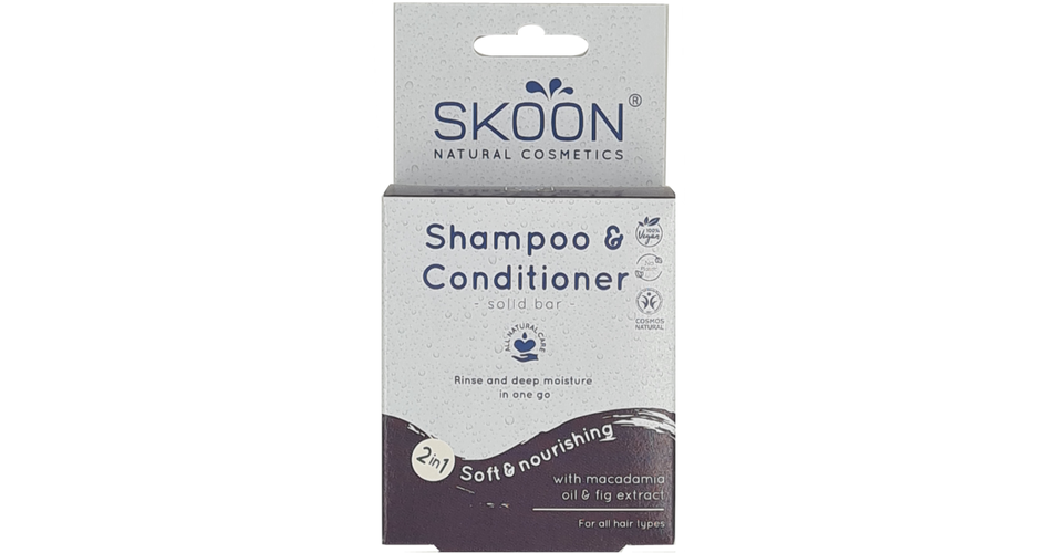 Skoon Shampoo & Conditioner Bar 2 in 1 90GR