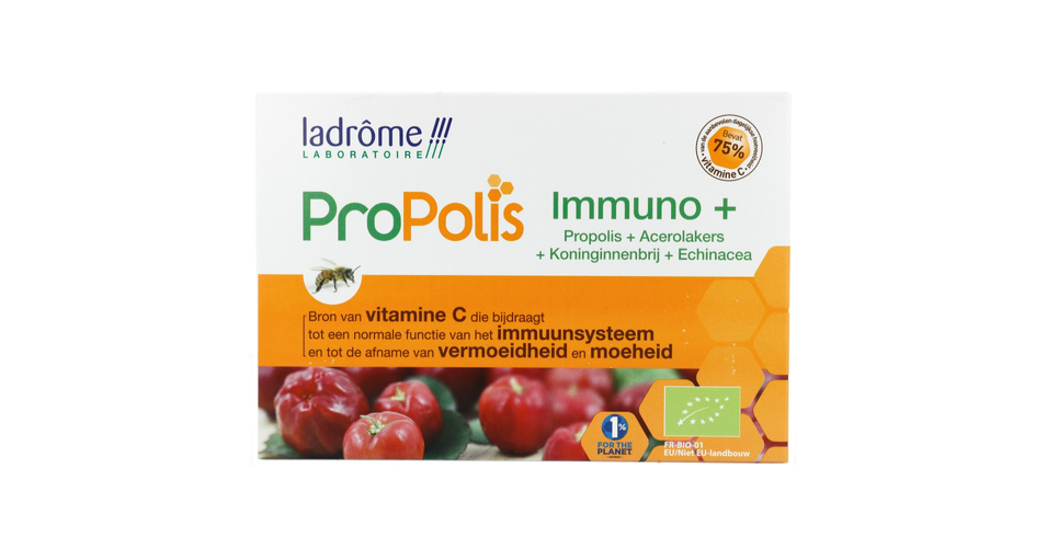 Ladrôme Propolis Immuno Plus Bio (20 stuks) | De Online Drogist
