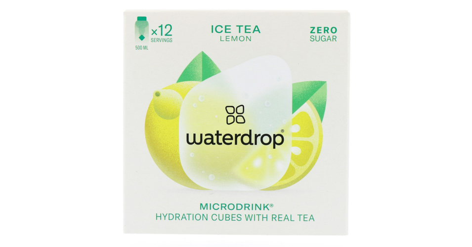 Waterdrop Ice Tea Lemon Microdrink Hydration Cubes (12st)