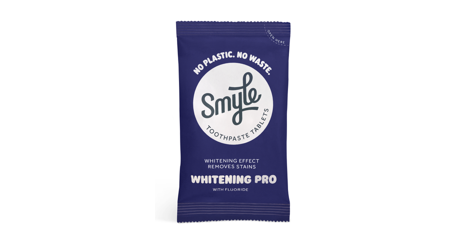 Smyle Toothpaste Tablets Whitening Pro Navulling (65st)