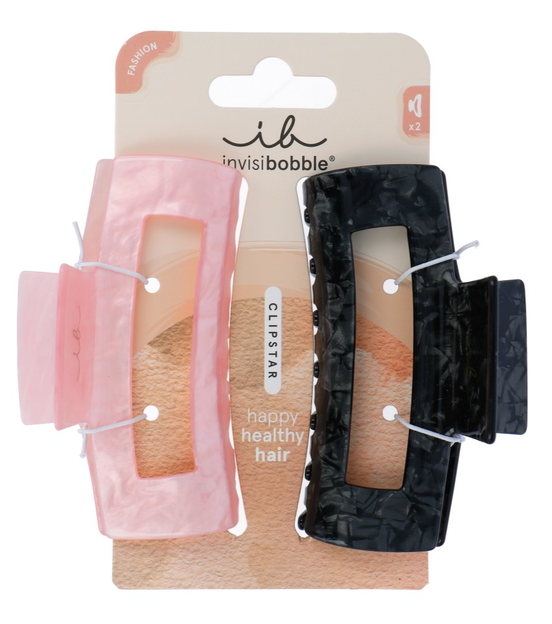 Invisibobble Clipstar Eclipse Glossy L Haarklemmen 2ST