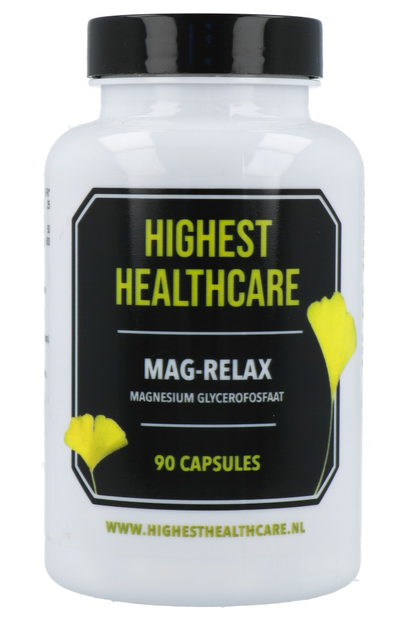 Highest Healthcare Mag-Relax Capsules (90cp) | De Online Drogist