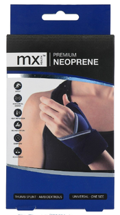 Mx Health Thumb Brace Neoprene Universal (1st) | De Online Drogist
