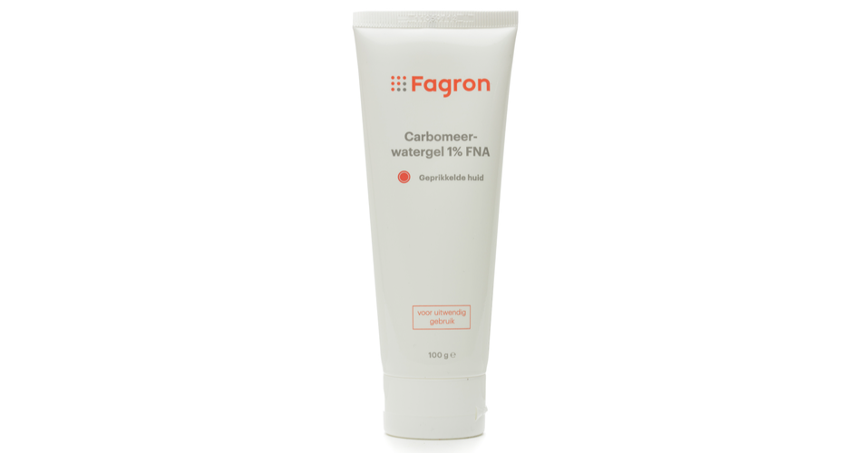 Fagron Carbomeerwatergel 1% FNA (100gr) kopen bij De Online Drogist