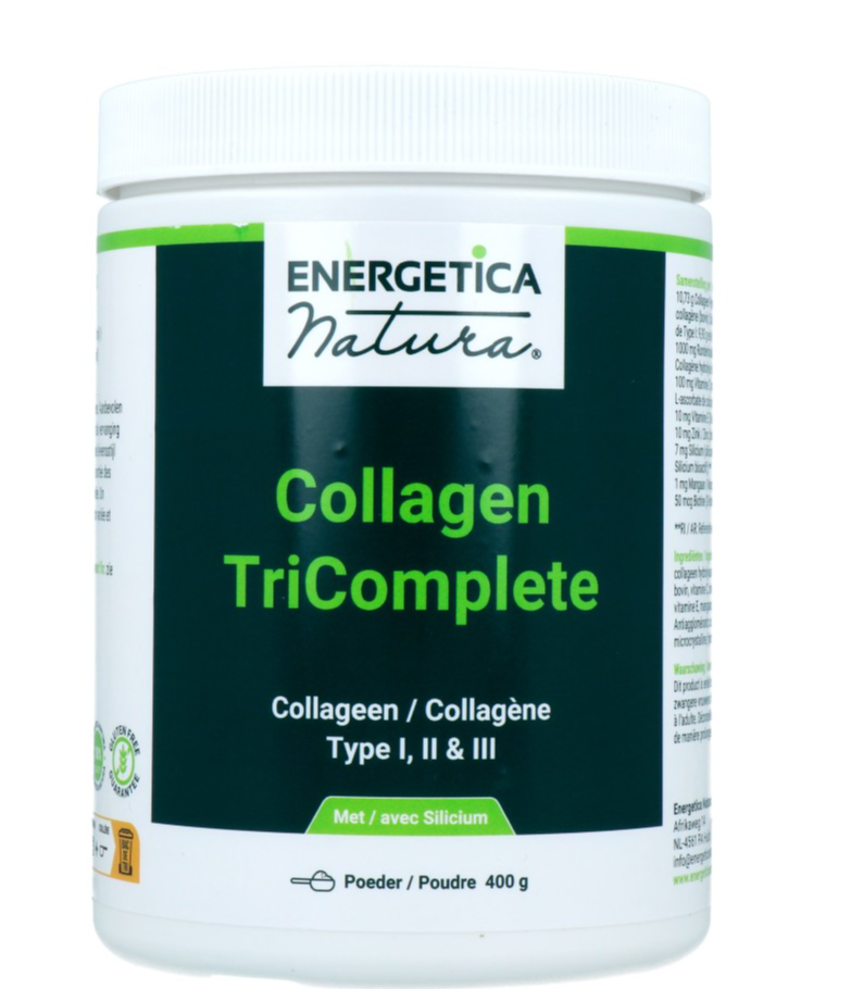 Energetica Natura Collagen TriComplete Collageen Poeder (400gr) | De Online Drog