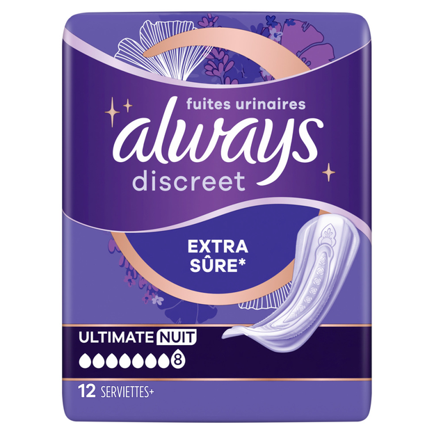 Always Discreet Ultimate Night (12st) | kopen bij De Online Drogist