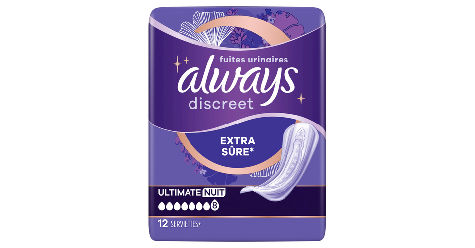 Always Discreet Ultimate Night (12st) | kopen bij De Online Drogist