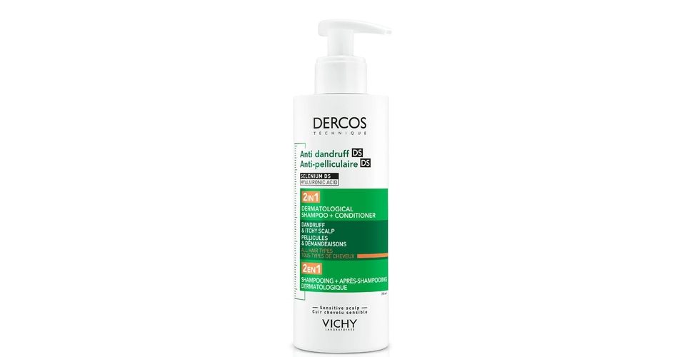 Vichy Dercos Anti Dandruff 2in1 Dermatological Shampoo & Conditioner ...