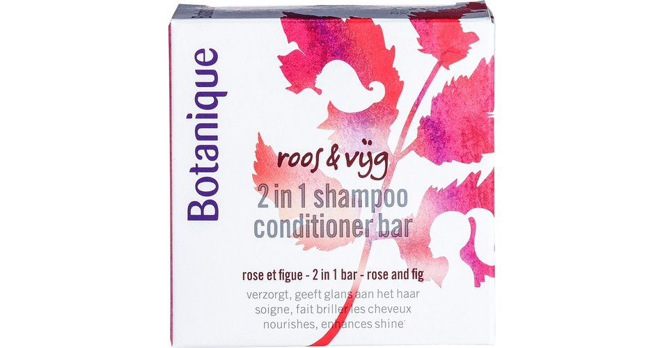 Botanique Roos & Vijg 2in1 Shampoo Bar (100gr) | De Online Drogist