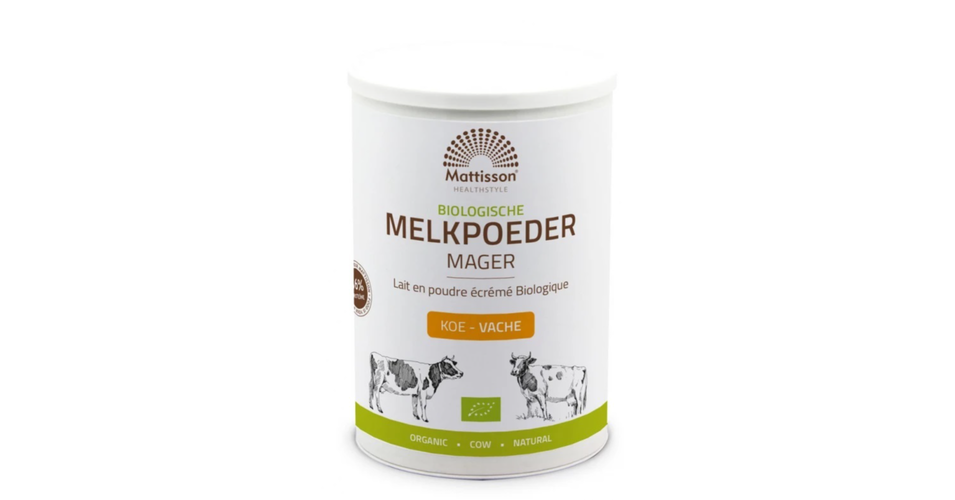 Mattisson HealthStyle Melkpoeder Mager (450gr) kopen bij De Online Drogist