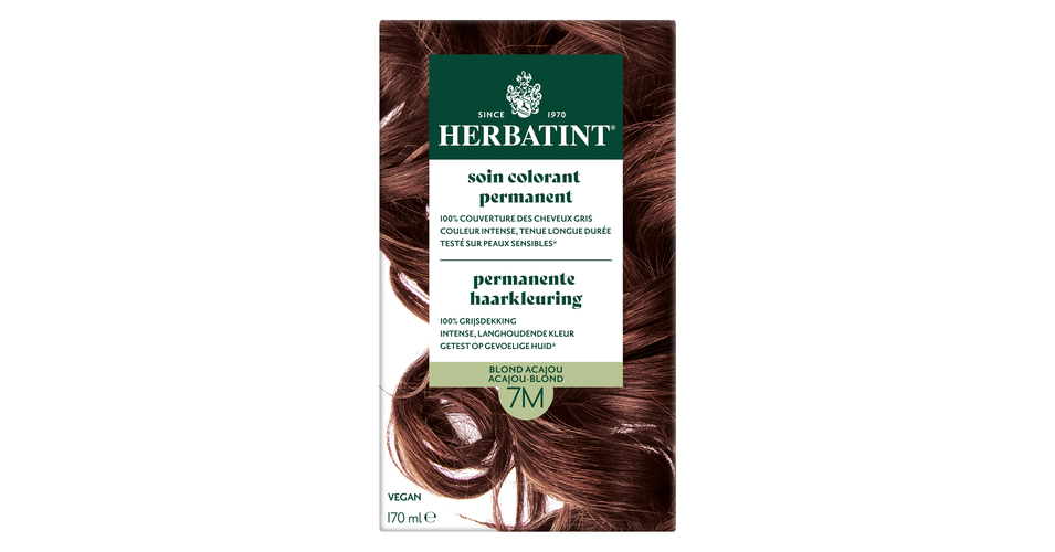 Herbatint Permanente Haarkleuring Mahonie-Blond 7M (150ml) | De Online ...