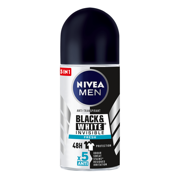 Nivea Black & White Invisible Fresh Anti-transpirant (50ml) kopen