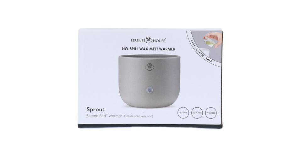 Serene Wax Pod Warmer Wit (1st) kopen bij De Online Drogist