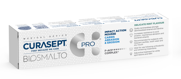 Curasept Biosmalto Pro Impact Action Mousse (50ml) | De Online Drogist