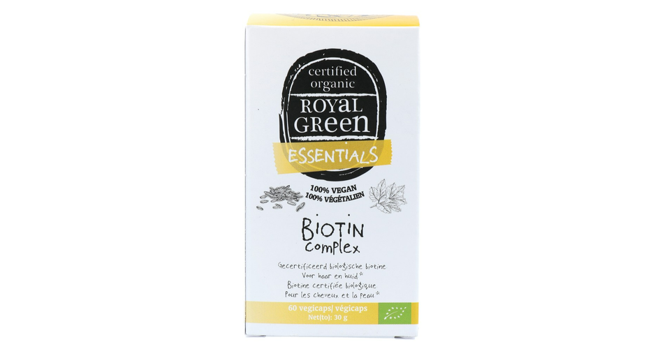 Royal Green Biotin Complex Capsules (60cp)