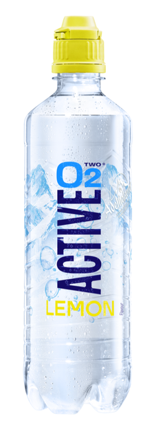 Active O2 Lemon Mineraalwater (500ml)