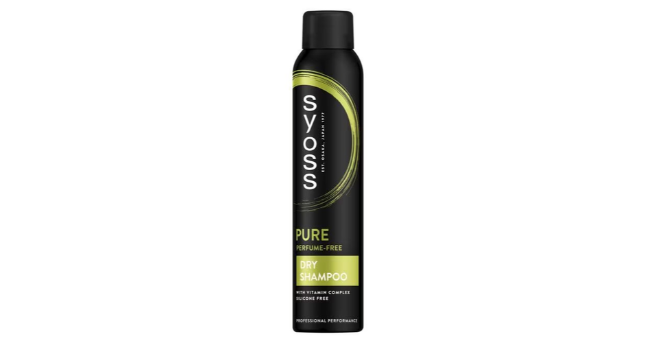 Syoss Pure Perfume Free Dry Shampoo Silicon Free (200ml)