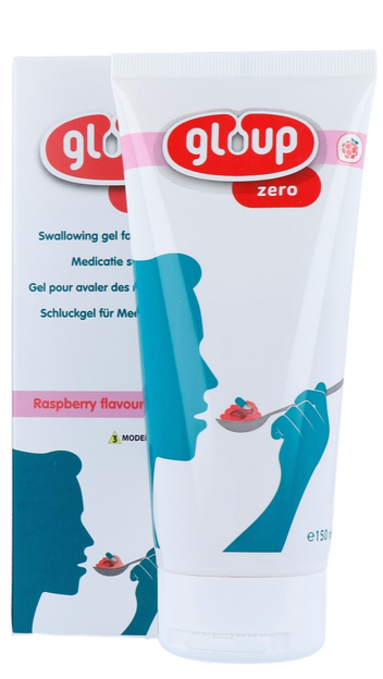 Gloup Zero Medicatie Slikgel Tube 150ML - Makkelijk Medicijnen Innemen