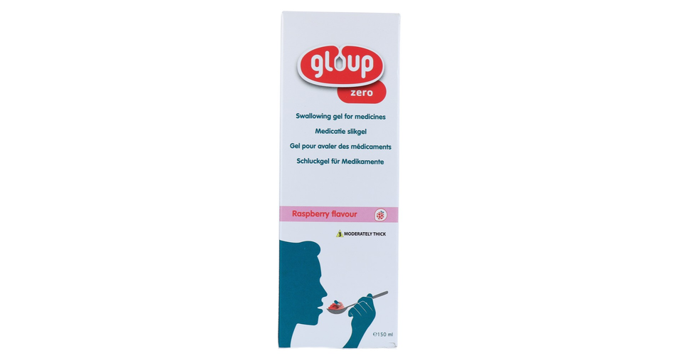 Gloup Zero Medicatie Slikgel Tube 150ML - Makkelijk Medicijnen Innemen
