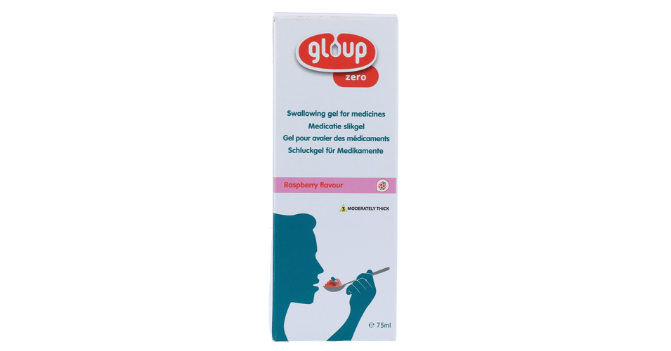 Gloup Zero Medicatie Slikgel Tube 75ML | Makkelijk Medicijnen Innemen