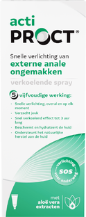 Actiproct Aambeienspray (50ml) kopen bij De Online Drogist