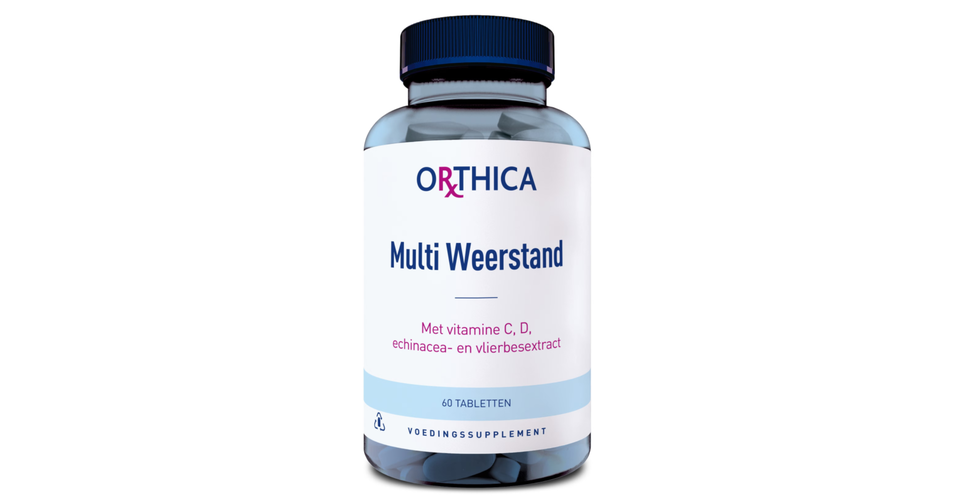 Orthica Multi Weerstand - Complete Multivitamine & Mineralen | 60 tabletten