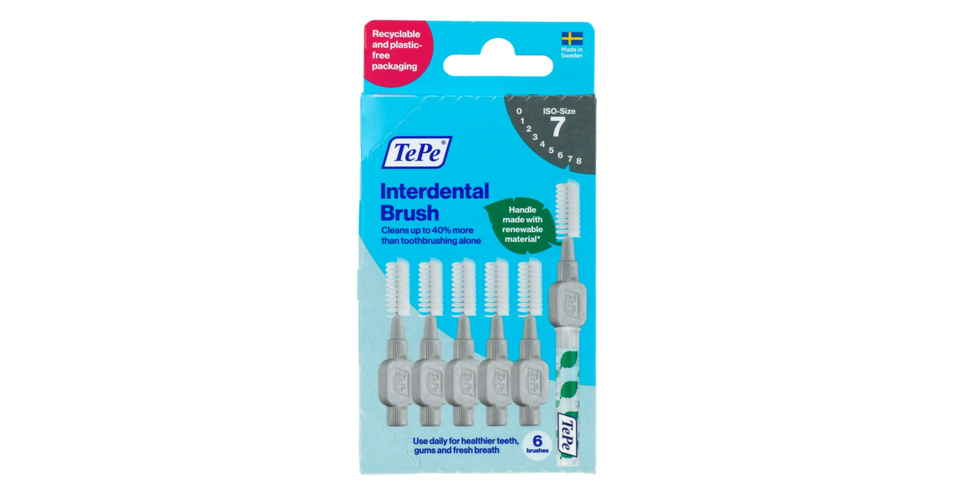 TePe Interdentale Rager Original Grijs 1,3mm (6st)