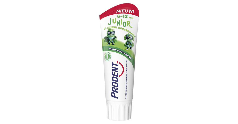 Prodent Tandpasta Junior Glazuurbescherming 6+ (75ml) | Beschermt Glazuur