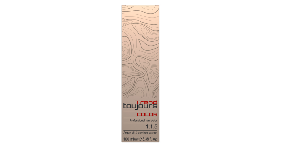 Toujours Trend Color 6.7 Walnut (100ml) | Permanente Haarverf