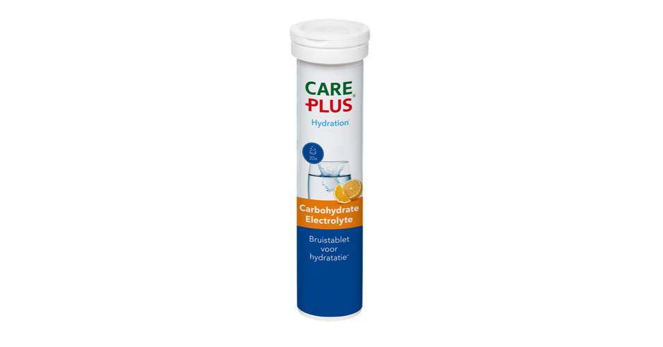 Care Plus Carbohydrate Electrolyte Bruistablet Orange (20st)