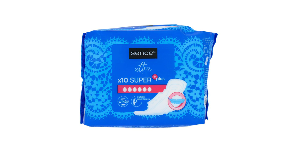 Sence Ultra Super Plus Maandverband (10 stuks)