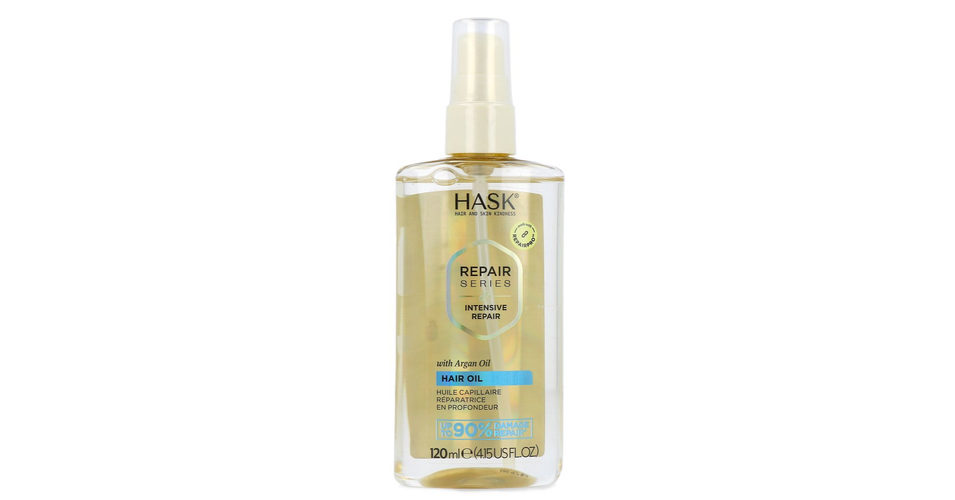 Hask Intensive Repair Argan Hair Oil (120ml) | Vegan formule