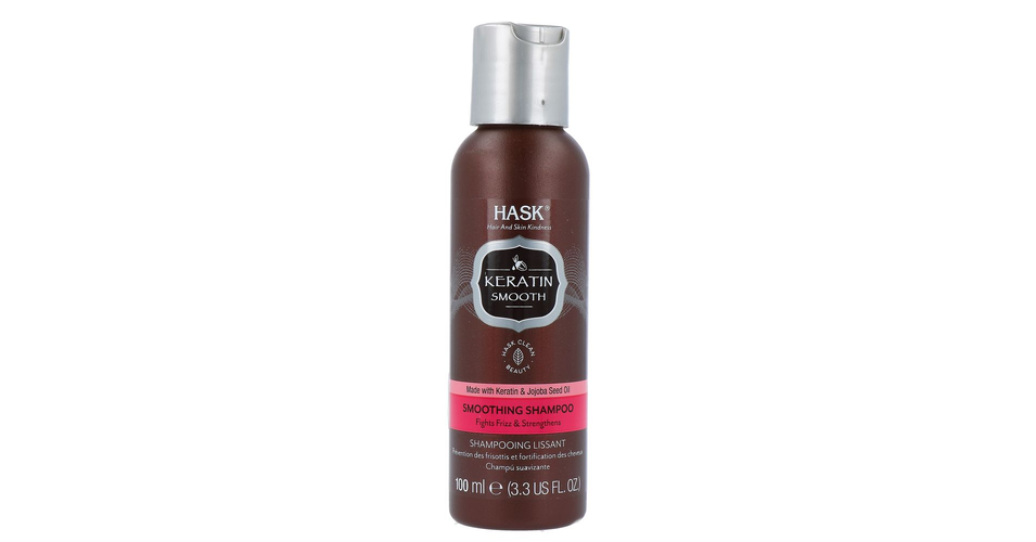 Hask Keratin Smoothing Shampoo (100ml) | Maakt het haar glad